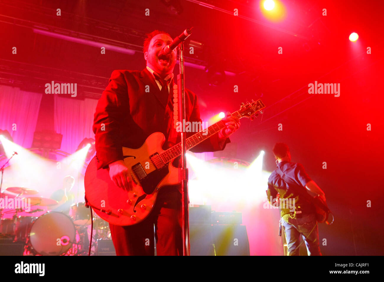 Blue October performing at The Nokia Theater in Times Square on ...