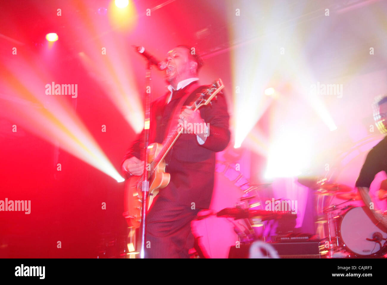 Blue October performing at The Nokia Theater in Times Square on ...