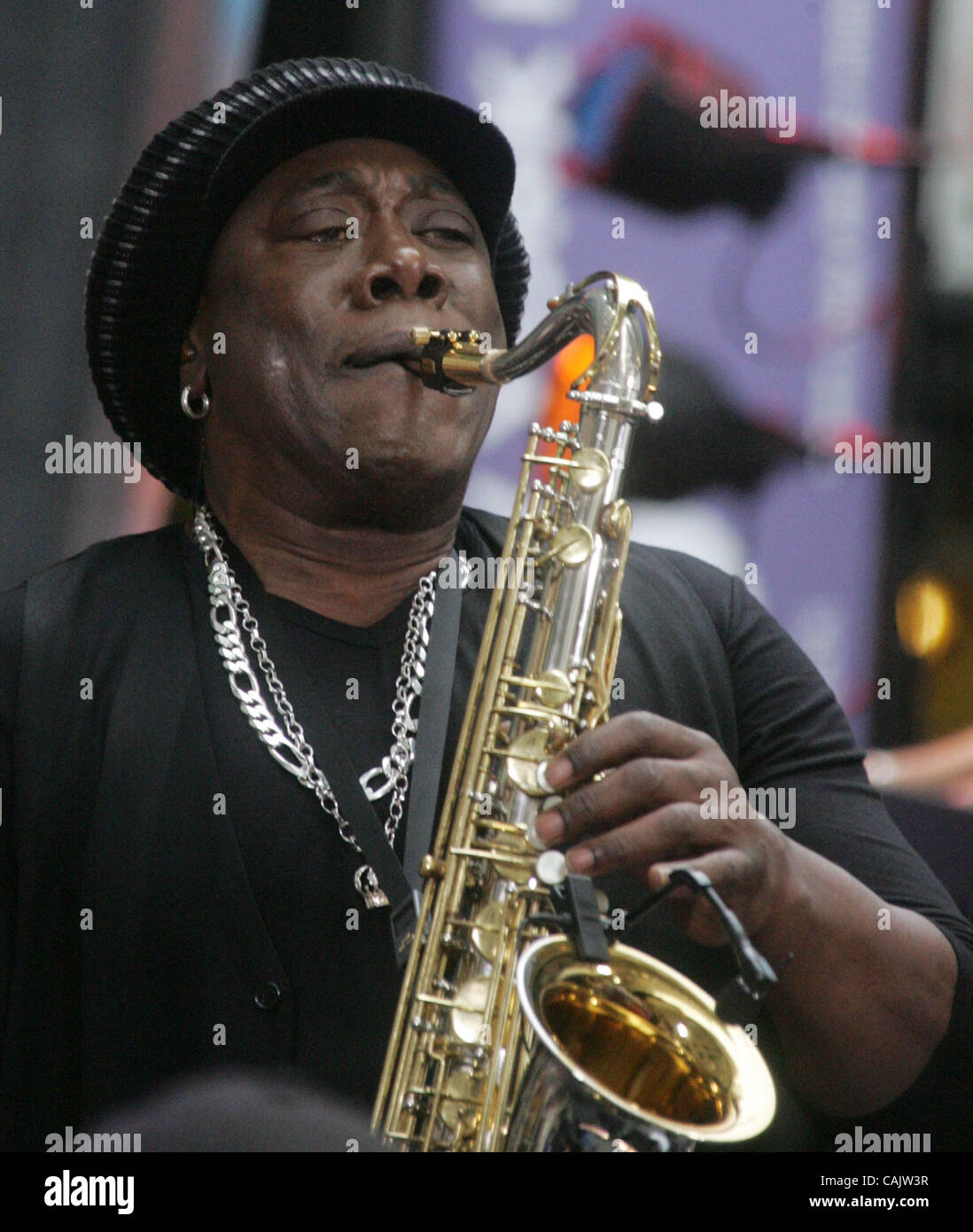 Bruce springsteen and clarence clemons hi-res stock photography and ...