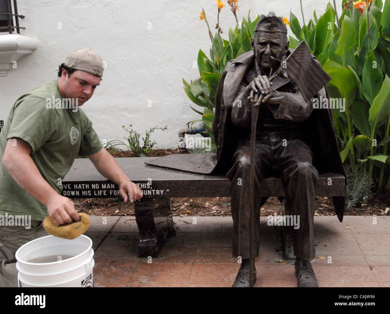 Bras & Mattos Monument Co. (Hayward) employee Bobby Mattos of ...