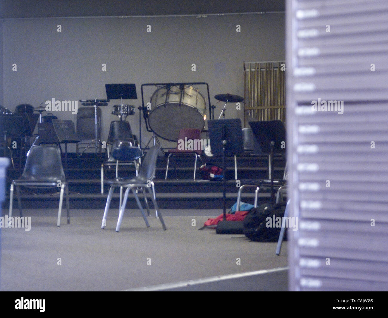 High school band room hi-res stock photography and images - Alamy