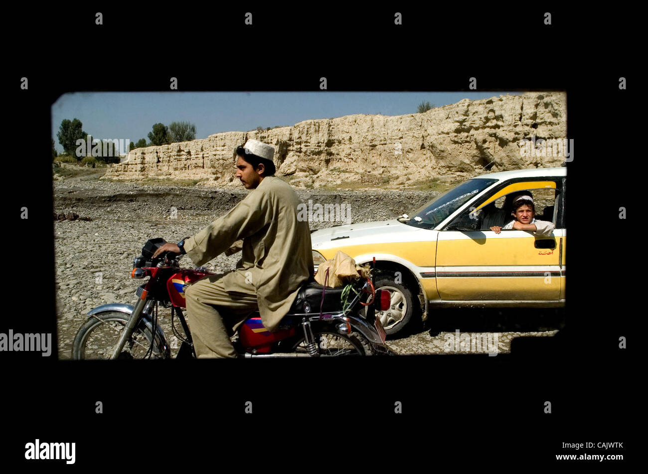 Sep 29, 2007 - Khost, Afghanistan - Photos taken through side window of ...