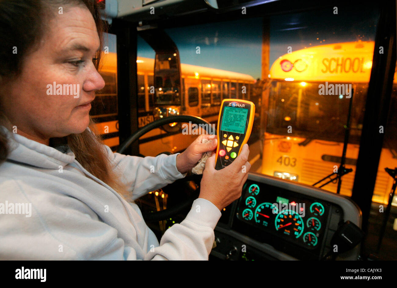 October 2, 2007, Oceanside, California, USA At sunrise before her run ...