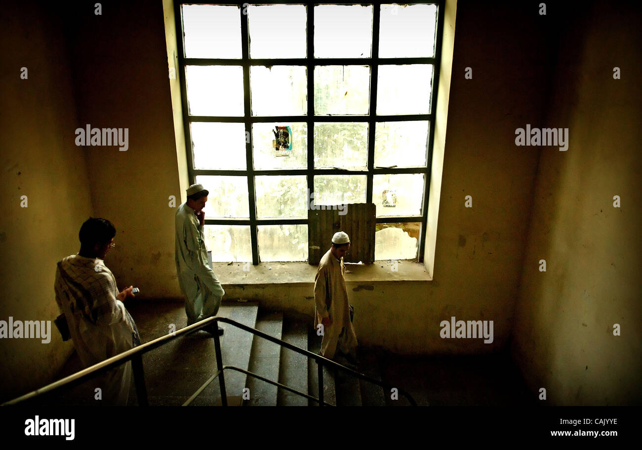 Oct 02, 2007 - Khost, Afghanistan - Students leave early for the day ...