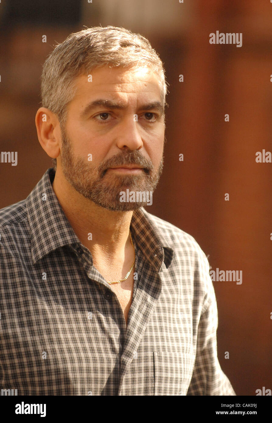Oct 03, 2007 - New York, NY, USA - GEORGE CLOONEY on the set of 'Burn After Reading' in Brooklyn ...