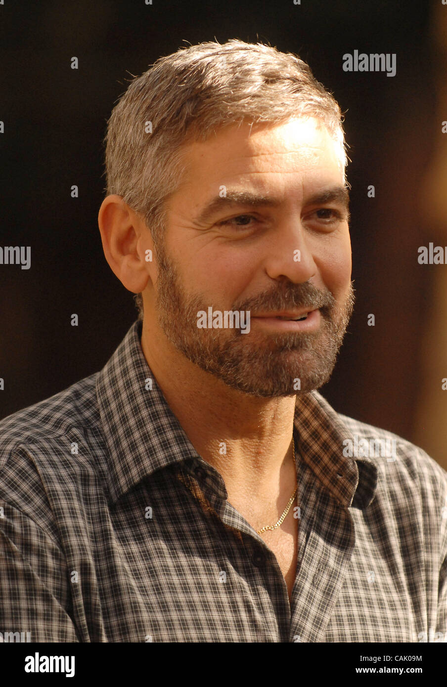 Oct 03, 2007 - New York, NY, USA - GEORGE CLOONEY on the set of 'Burn After Reading' in Brooklyn ...