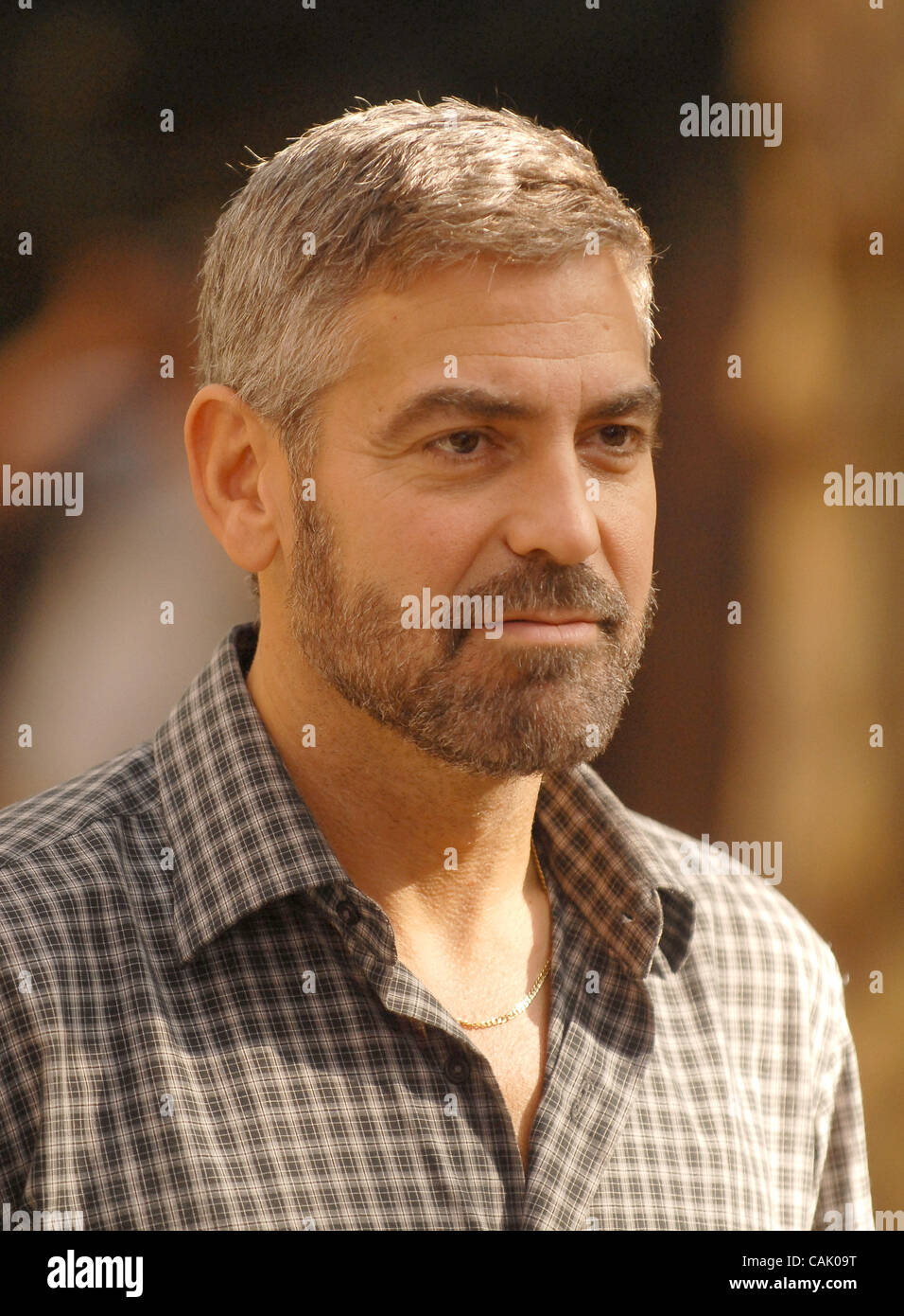 Oct 03, 2007 - New York, NY, USA - GEORGE CLOONEY on the set of 'Burn After Reading' in Brooklyn ...