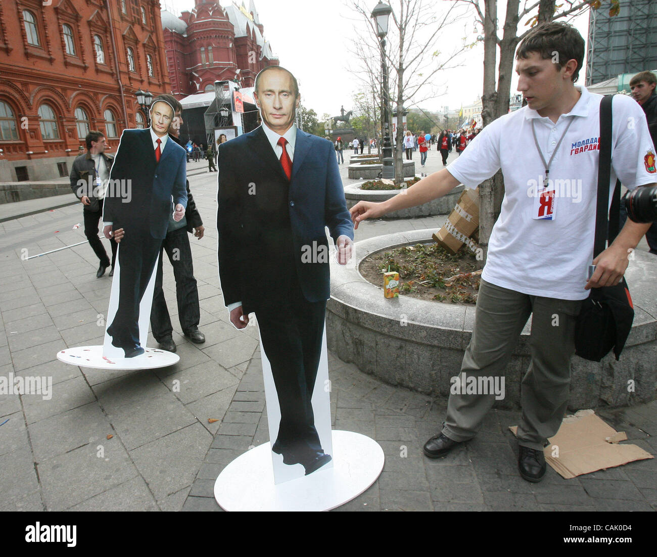 Russian president vladimir putin young hi-res stock photography and ...