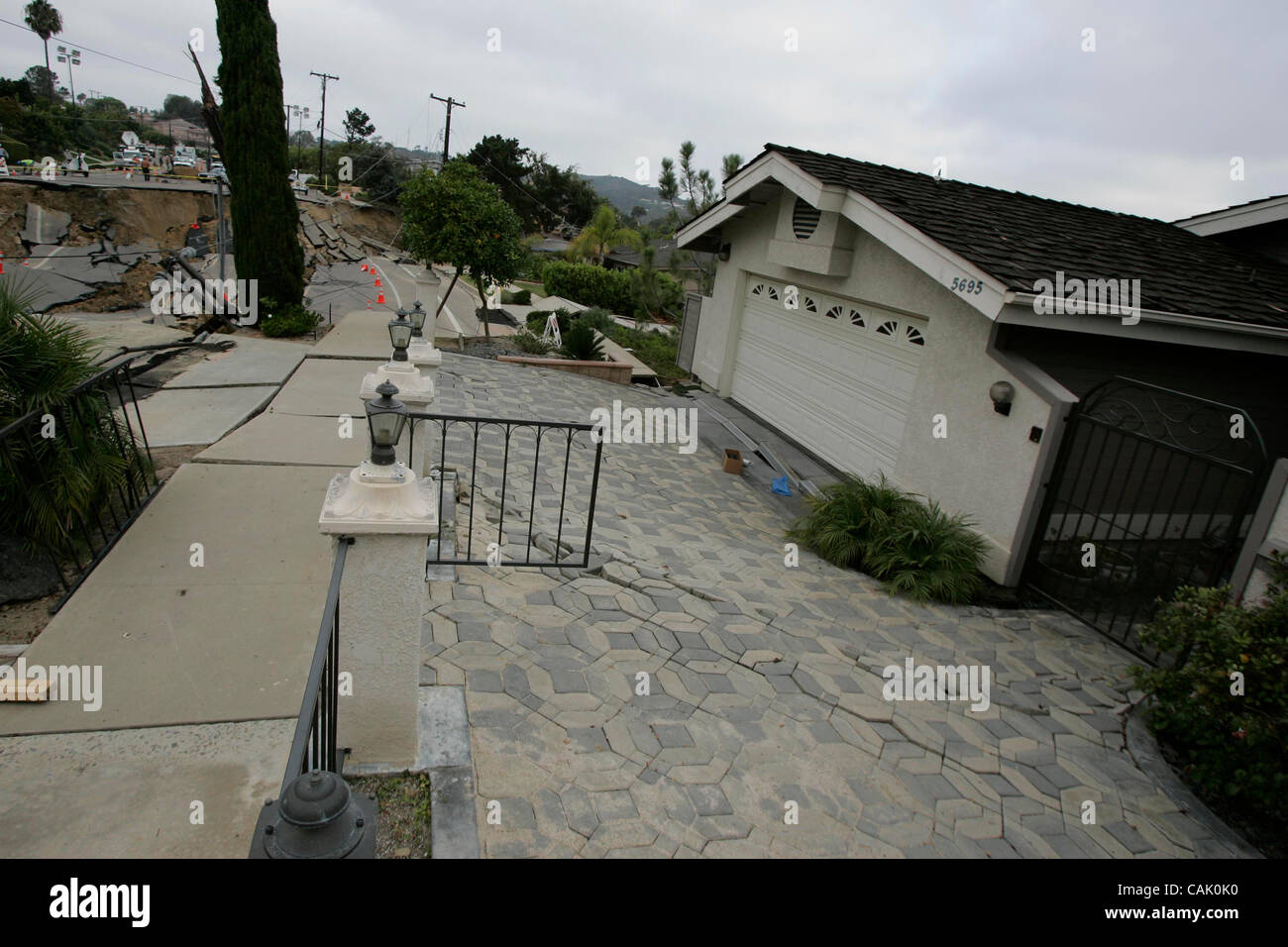 October 4th, 2007, San Diego, California, USA. This is the slide area ...