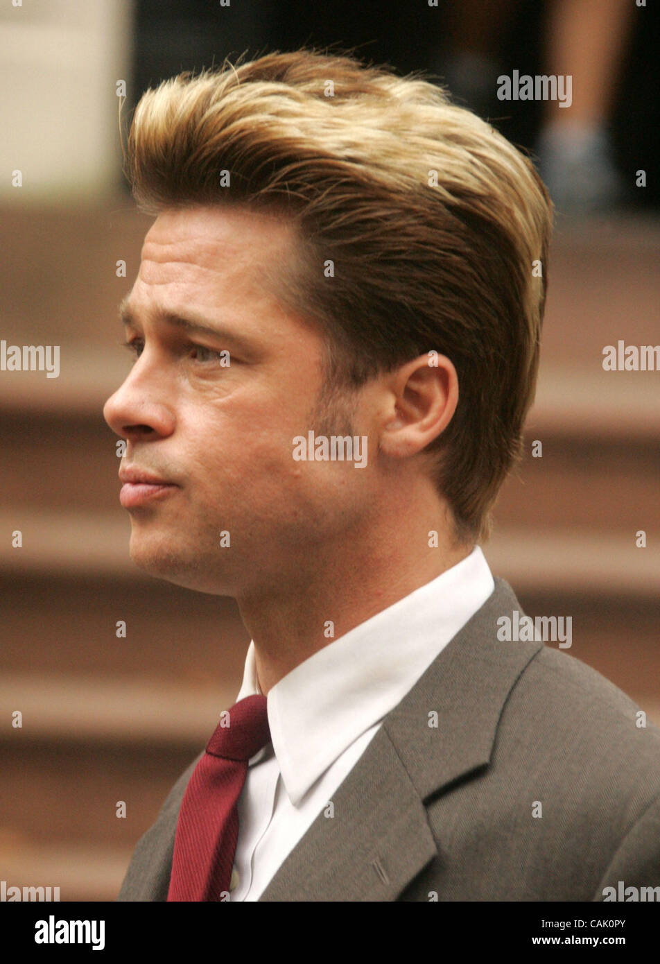Brad Pitt Pompadour
