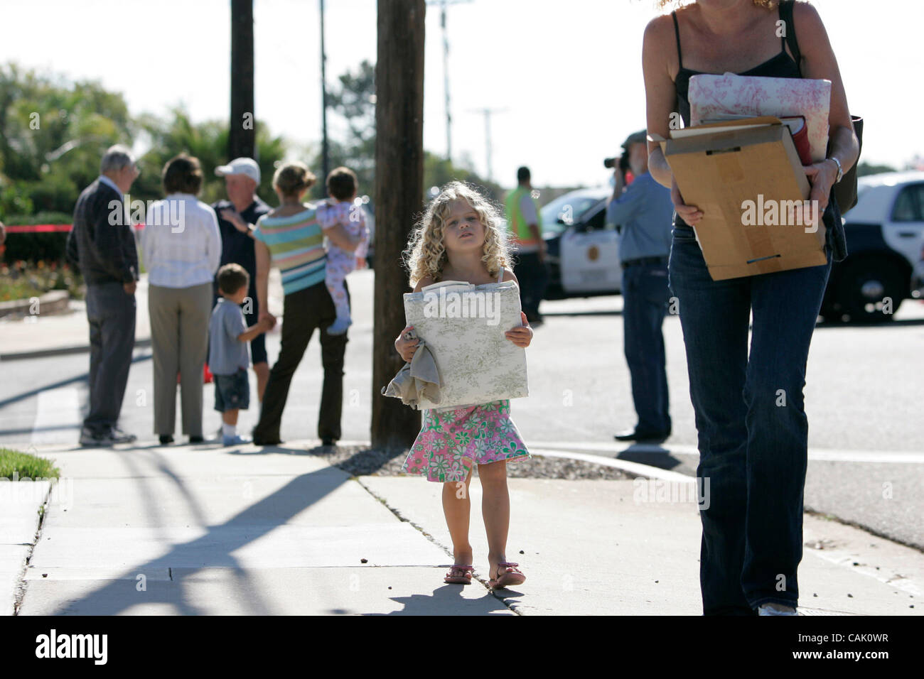 October 3, 2007 San Diego California USA Kate MacDonald adjusts her ...