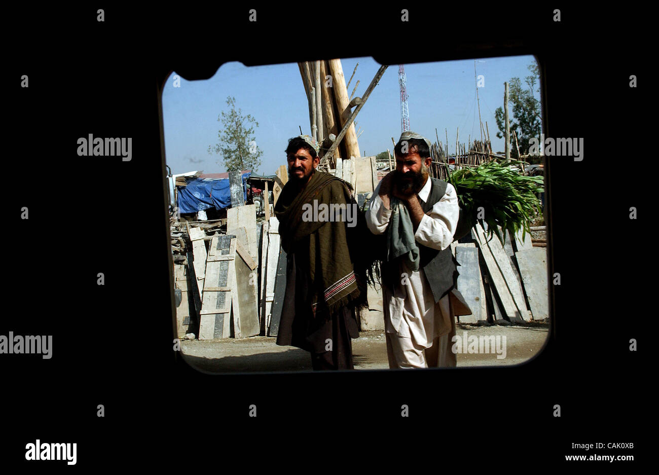 Oct 03, 2007 - Khost, Afghanistan - Photos taken through side window of ...