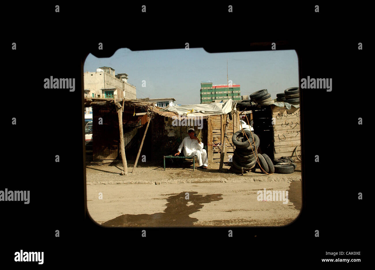 Oct 03, 2007 - Khost, Afghanistan - Photos taken through side window of ...