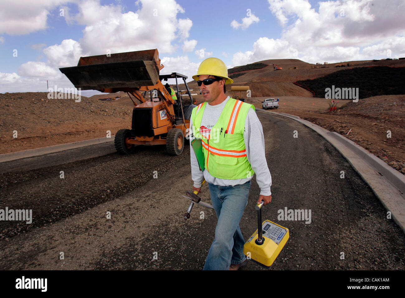 October 5, 2007, San Diego, California, USA MIKE REDELA of Geotechnics ...