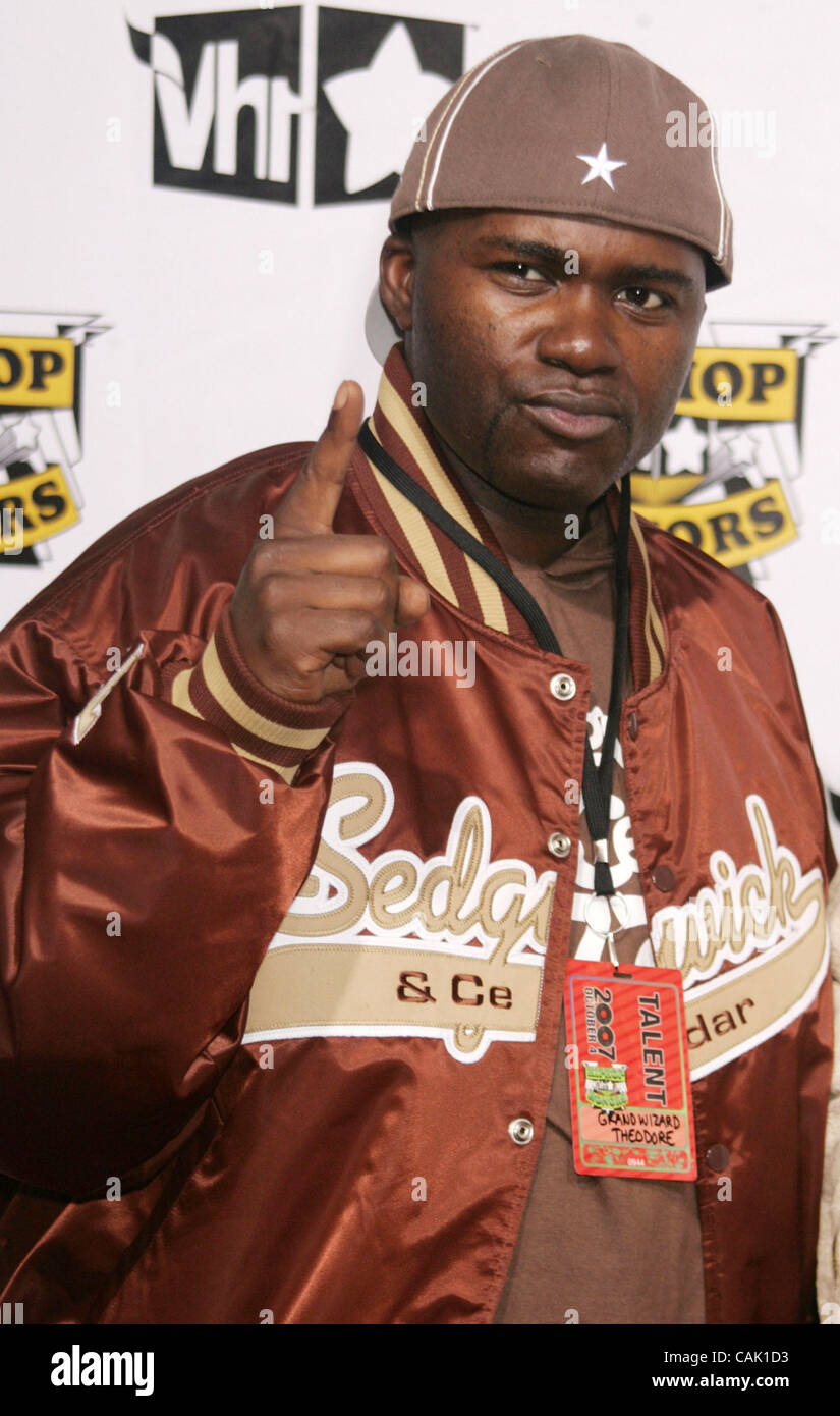 Oct 04, 2007 - New York, NY, USA - Hip hop artist RAPPER GRANDWIZARD ...