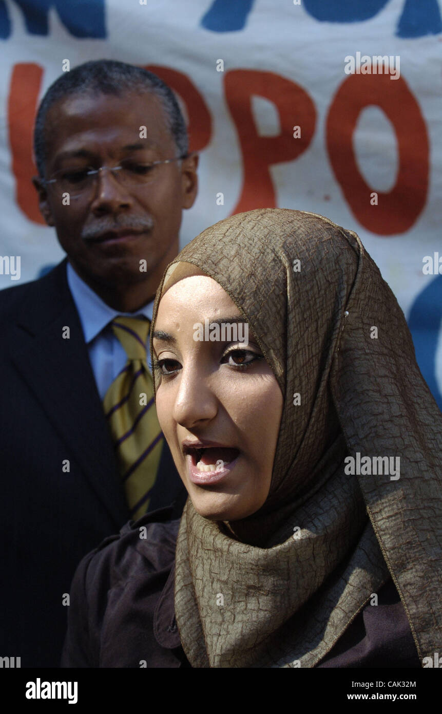 Sara Said, 21, of Brooklyn, whose brother is attending the school ...