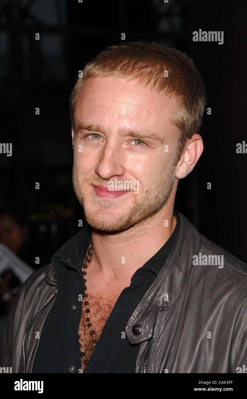 Sept. 19, 2007 - Hollywood, California, U.S. - Ben Foster during the ...