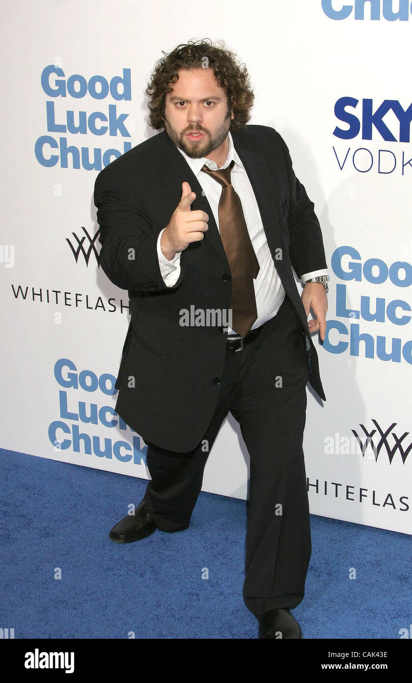 Sep 19, 2007; Hollywood, California, USA; Actor DAN FOGLER at the 'Good ...