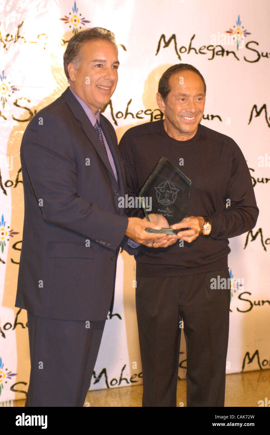 Sep 22, 2007 - Uncasville, CT, USA - PAUL ANKA was inducted into ...