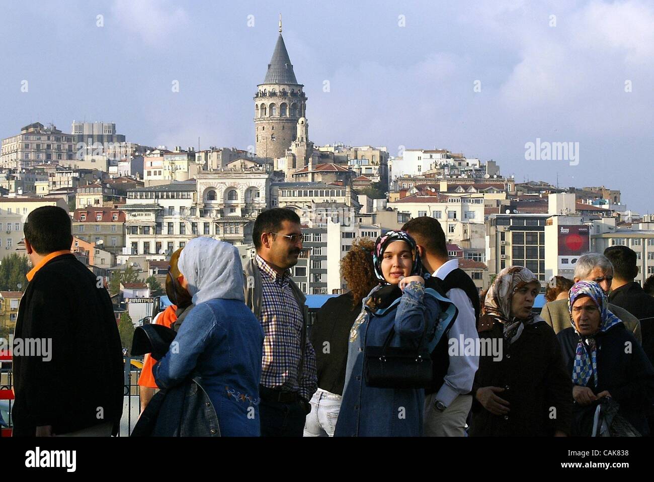 Sep 24, 2007 - Istanbul, Turkey - People walk in Eminonu. (Credit Image ...