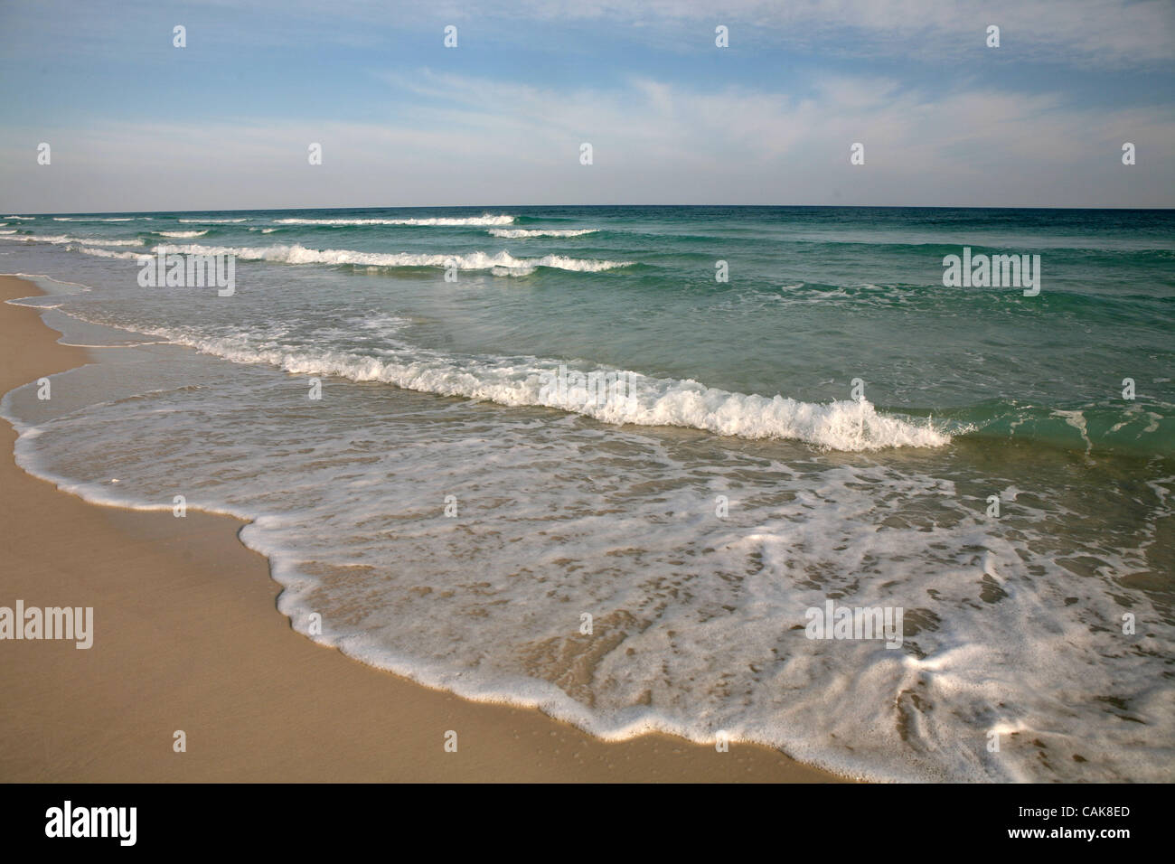 Sep 24, 2007 - Pensacola Beach, Florida, USA - The white sand beaches ...