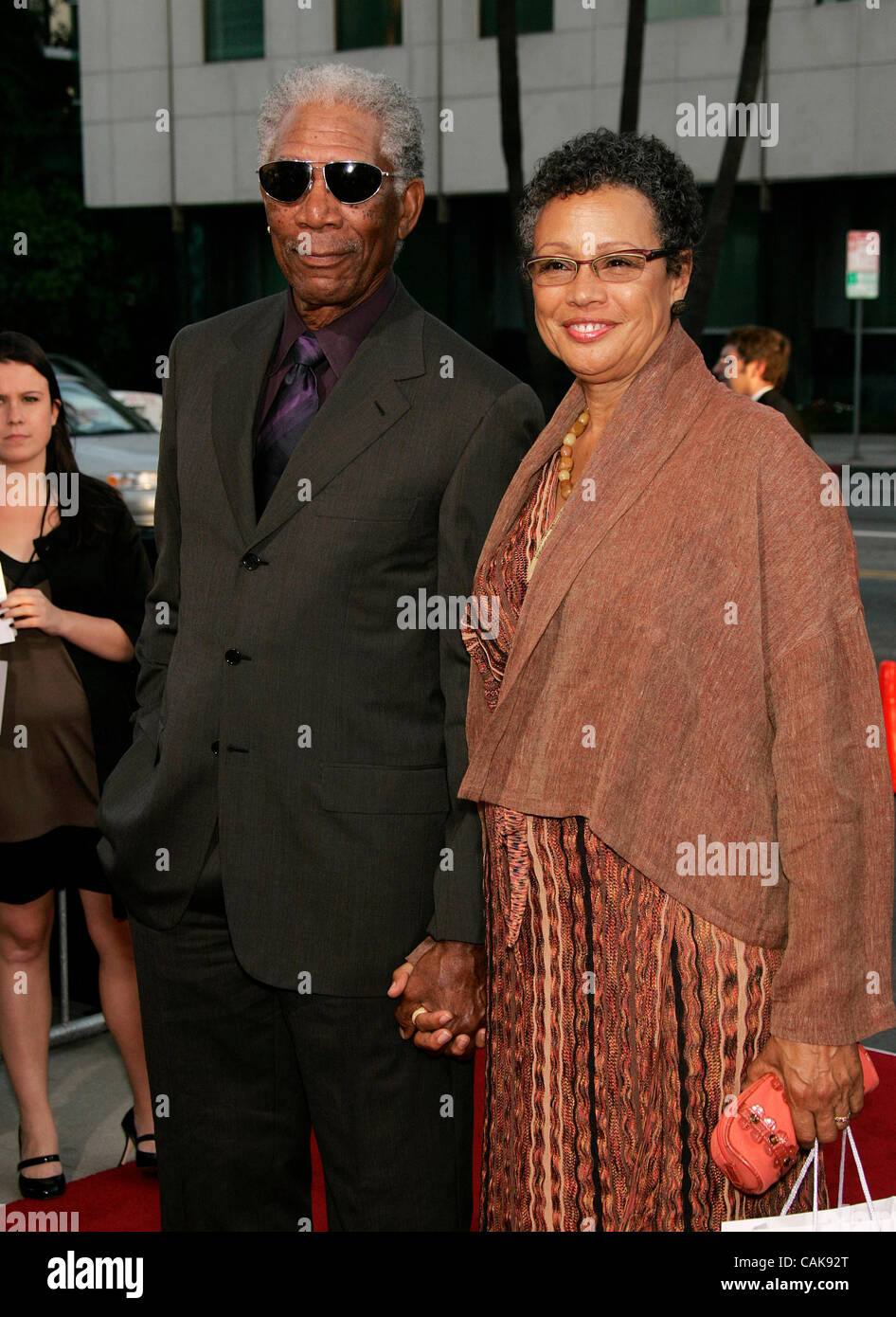 Sep 25, 2007 - Beverly Hills, California, USA - Actor MORGAN FREEMAN ...
