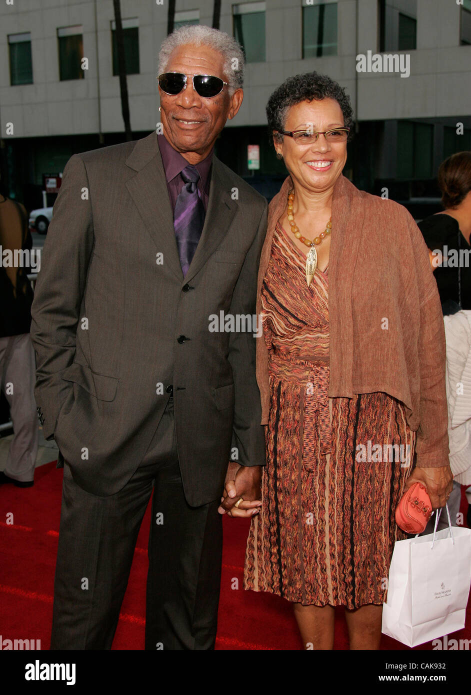 Sep 25, 2007 - Beverly Hills, California, USA - Actor MORGAN FREEMAN ...