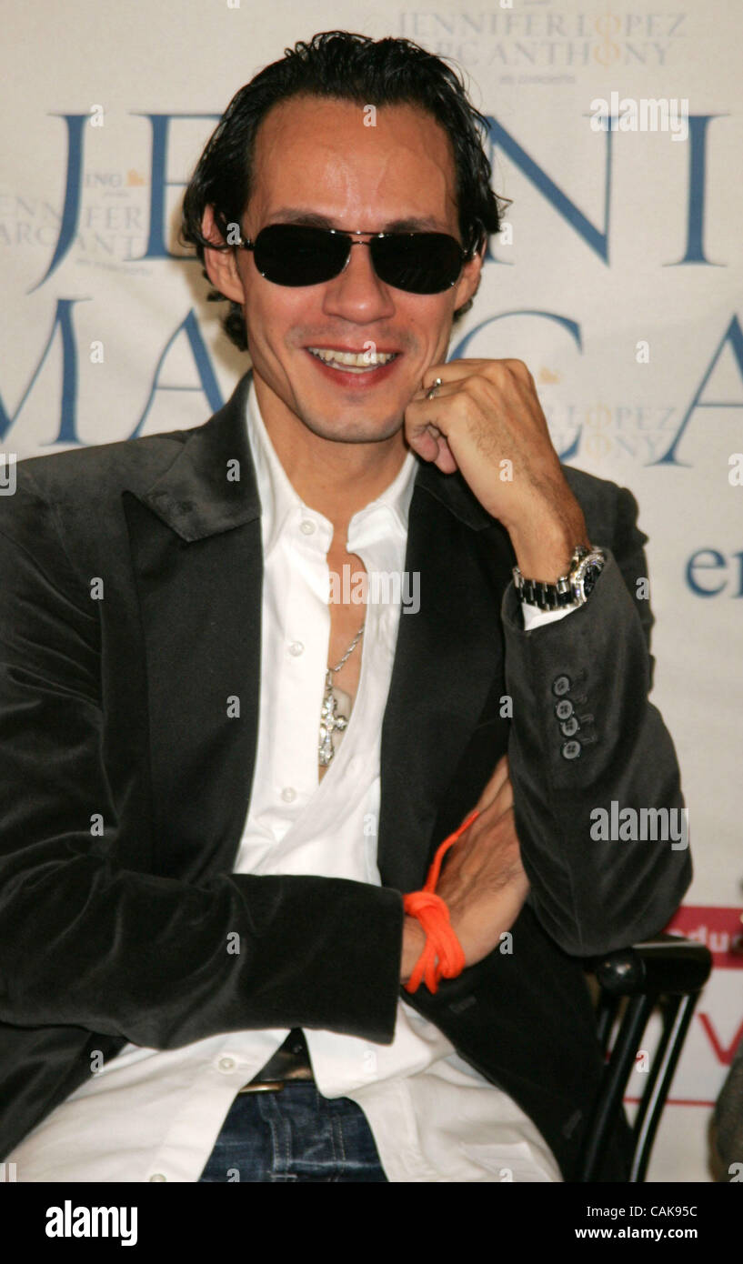 Sep 25, 2007 - New York, NY, USA - Singer MARC ANTHONY announces the ...