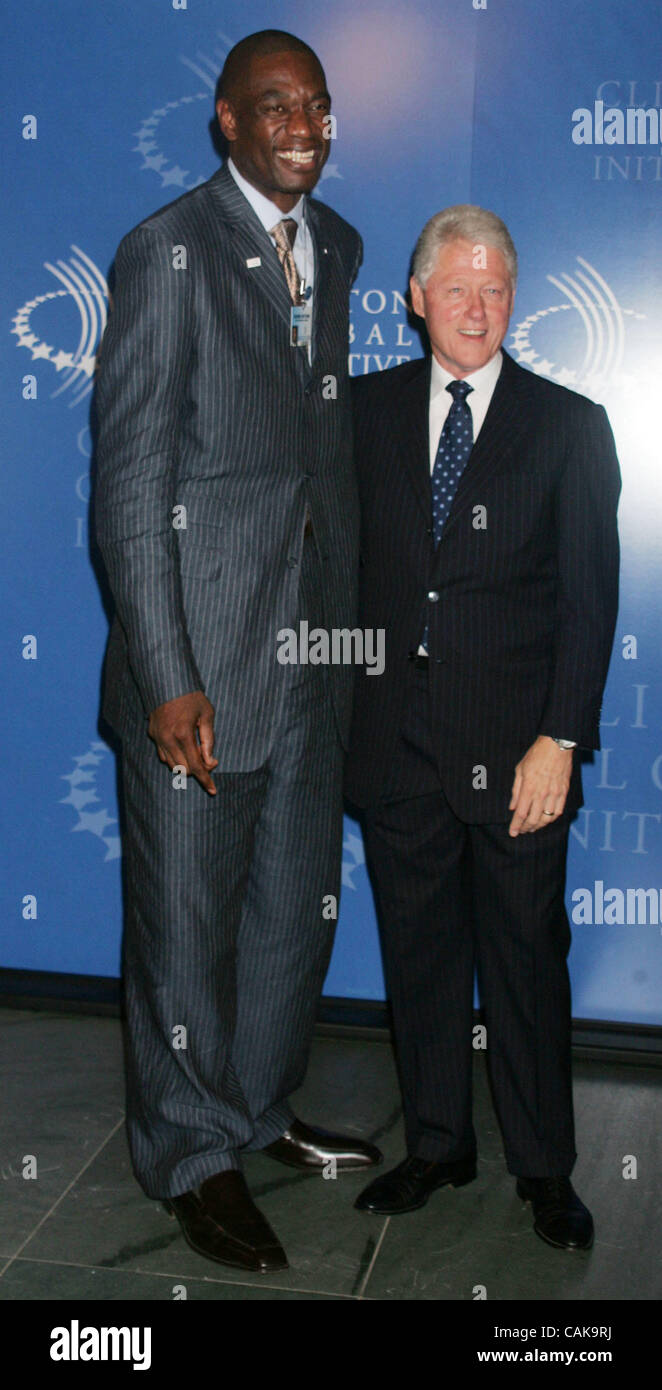 Sep 26, 2007 - New York, NY, USA - Former basketball player DIKEMBE ...