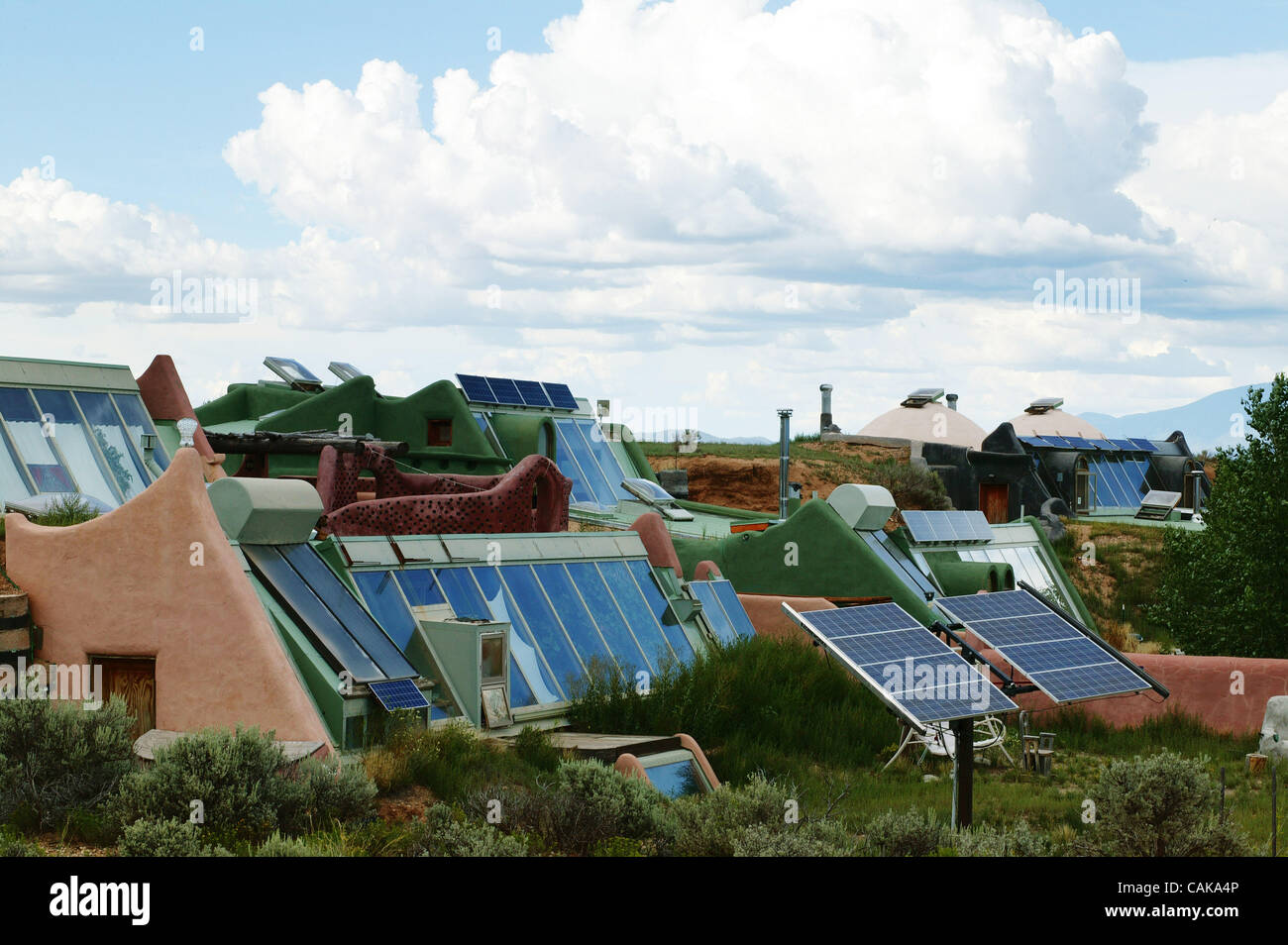 Earthship Homes Made From Tires
