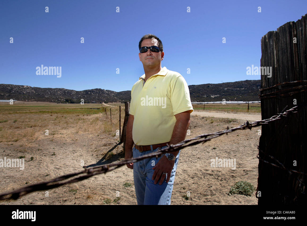 September 26, 2007, Potrero, California, USA BRIAN BONFIGLIO, of ...