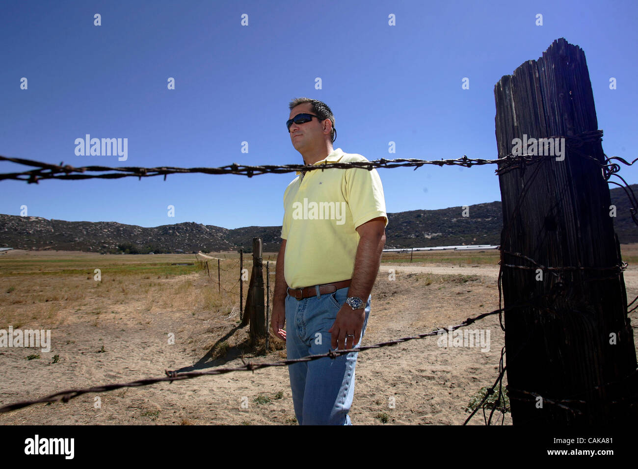 September 26, 2007, Potrero, California, USA BRIAN BONFIGLIO, of ...