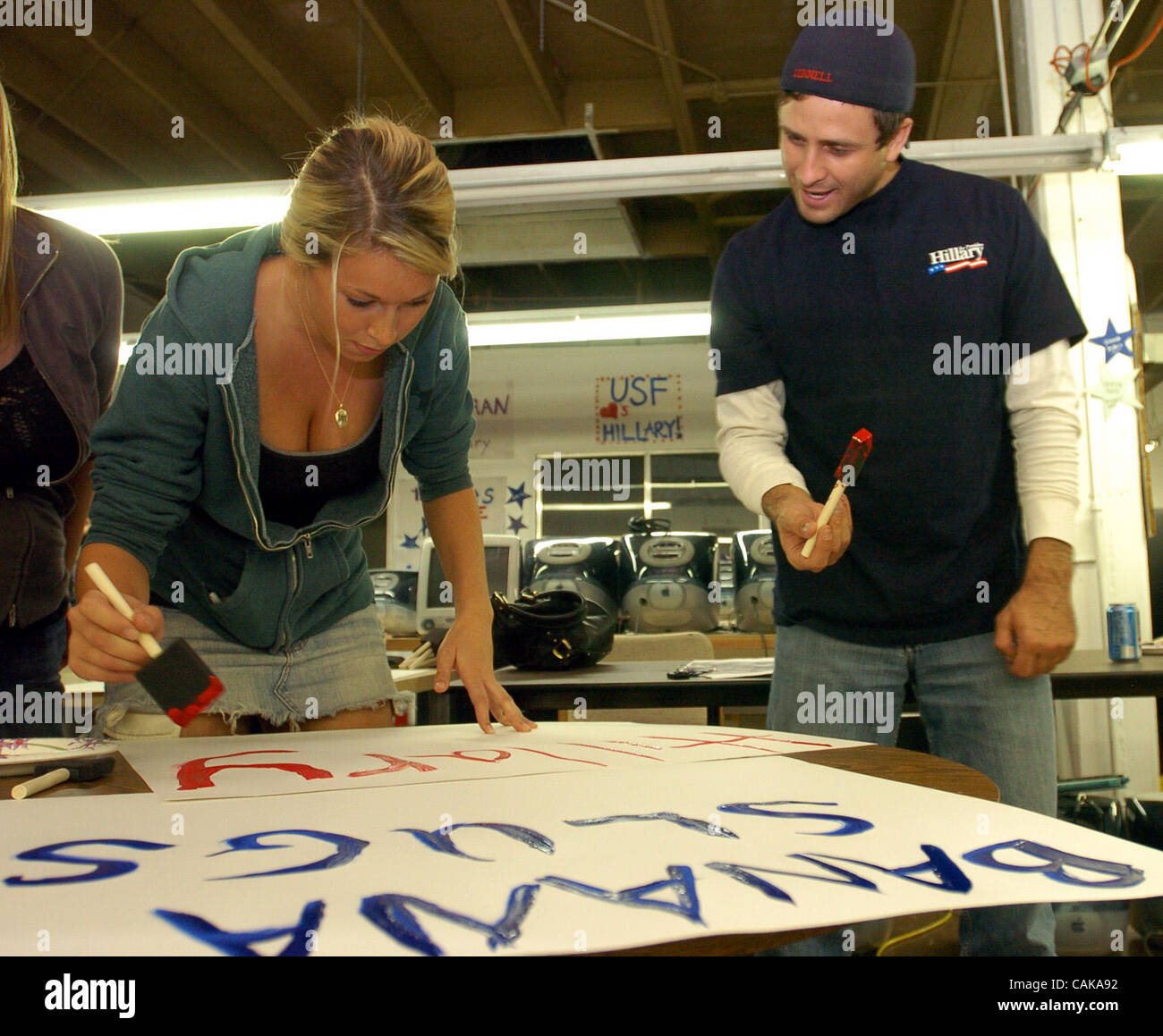 Hannah Linkenhoker of San Francisco and Miguel Espinoza of Los Angeles ...