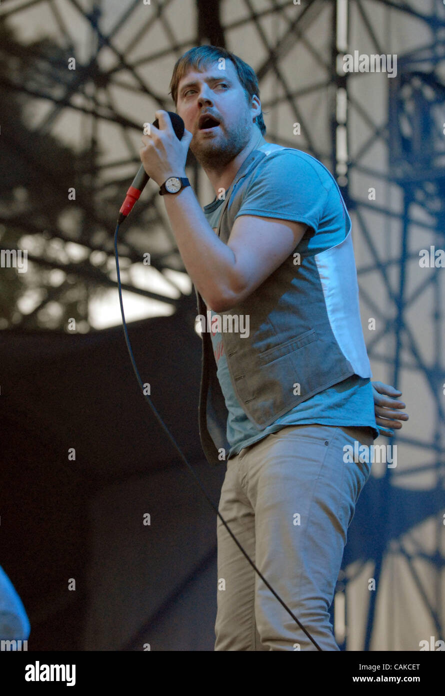 Sep 14, 2007 - Austin, TX, USA - Singer RICKY WILSON of the band The ...