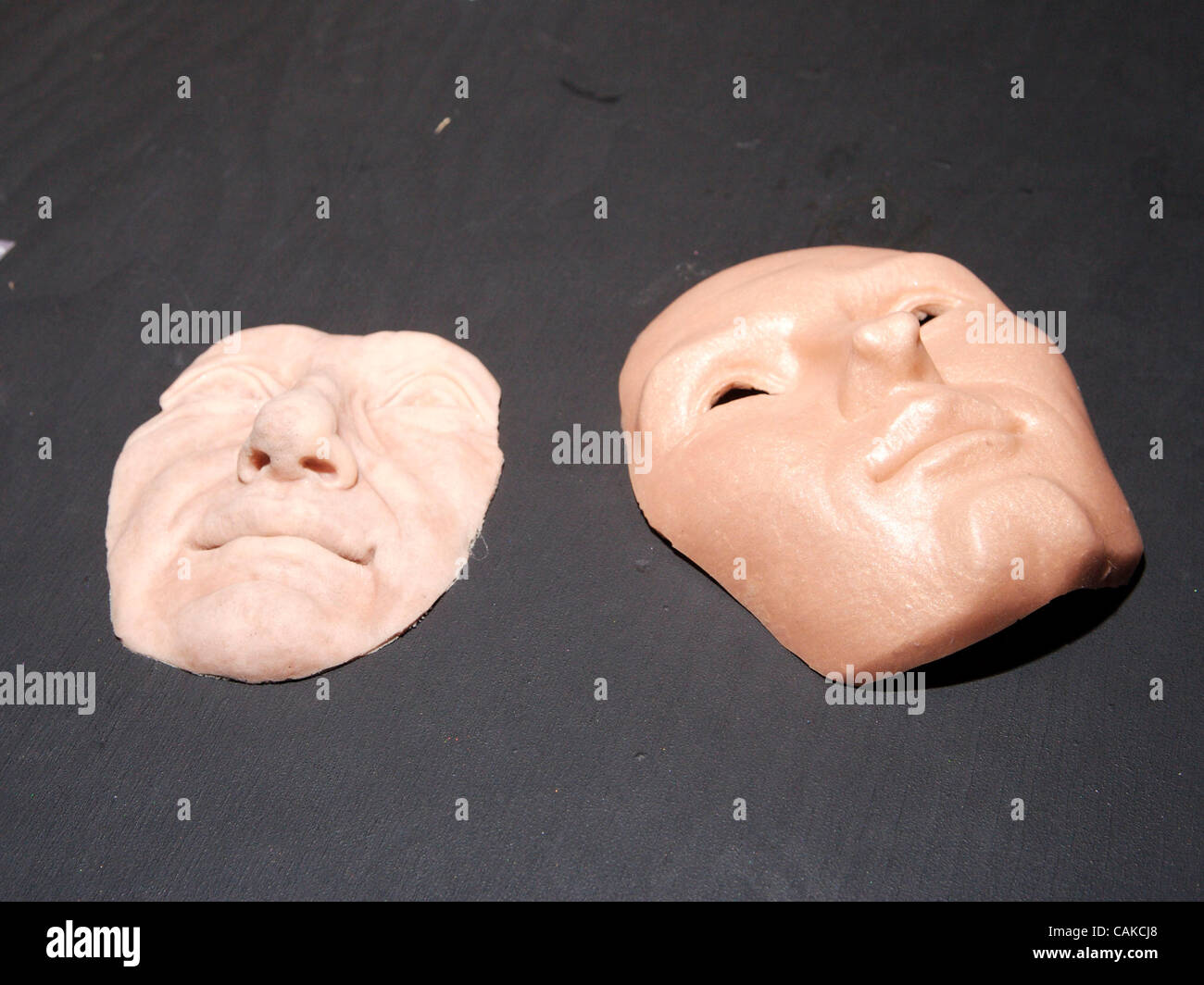 Hanson Robotics face plates on display during the Wired Nextfest‚Ñ¢ at ...