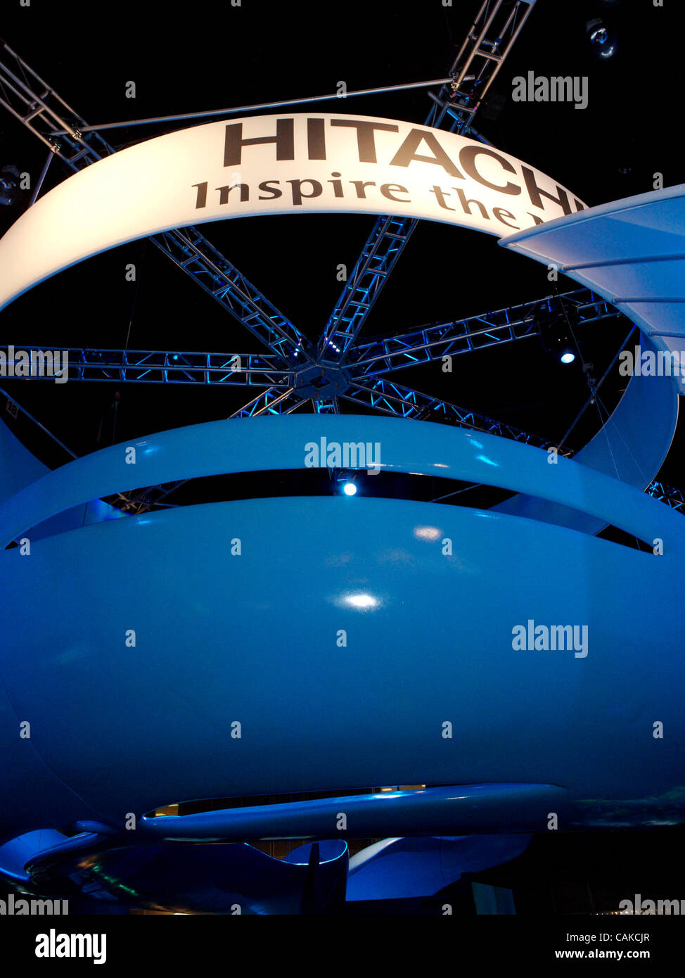 The Hitachi display at the Wired Nextfest‚Ñ¢ at the Los Angeles ...