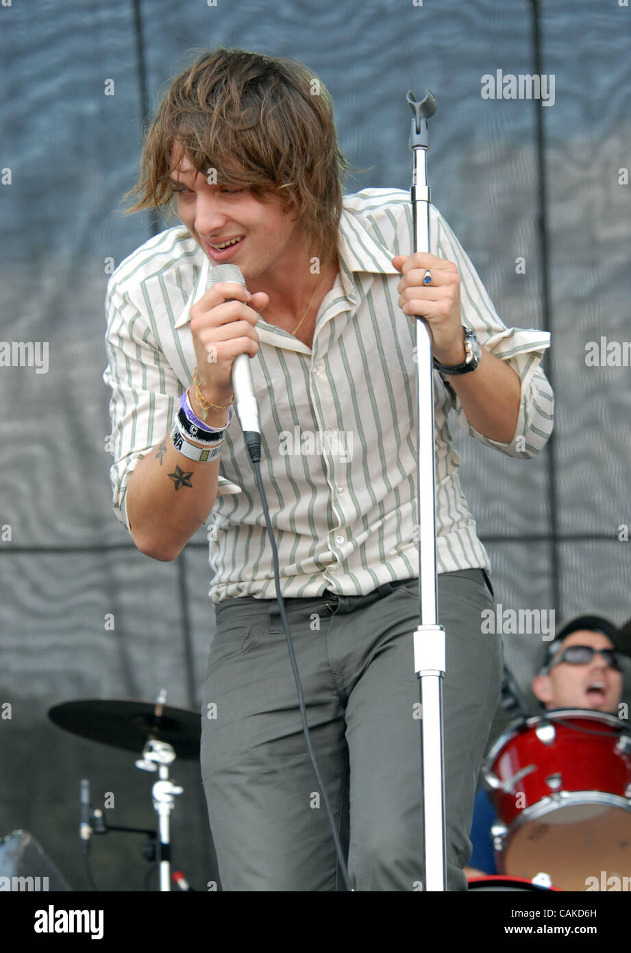 Sep. 15, 2007 Austin, TX; USA,- Singer PAOLO NUTINI performs live at ...