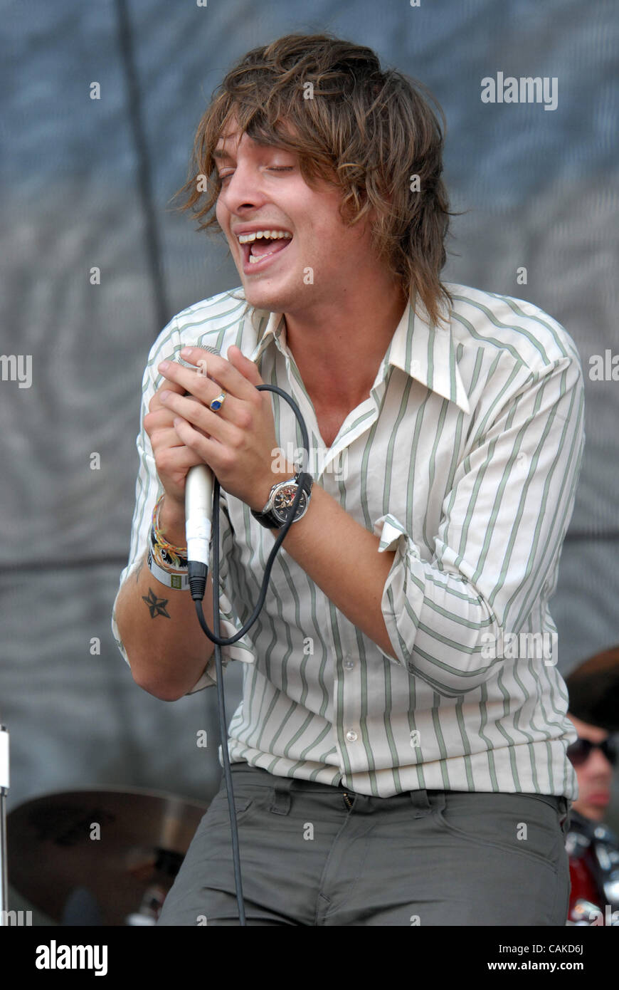 Sep. 15, 2007 Austin, TX; USA,- Singer PAOLO NUTINI performs live at ...