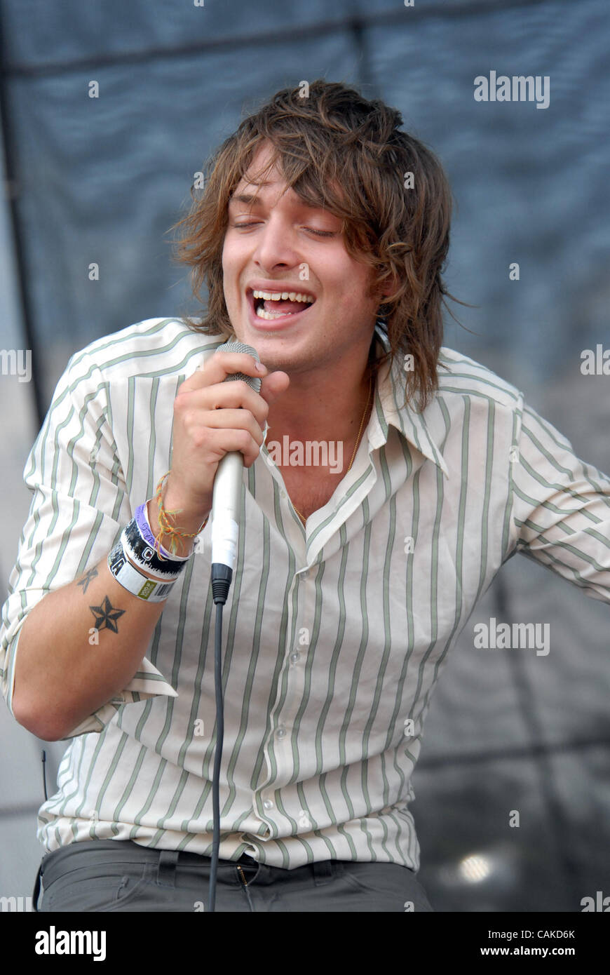 Sep. 15, 2007 Austin, TX; USA,- Singer PAOLO NUTINI performs live at ...