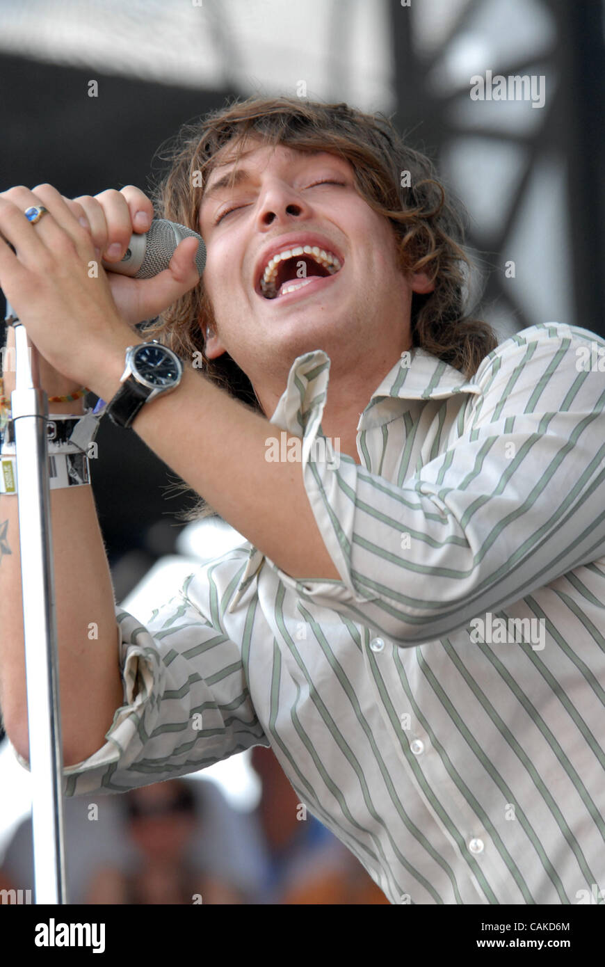 Sep. 15, 2007 Austin, TX; USA,- Singer PAOLO NUTINI performs live at ...