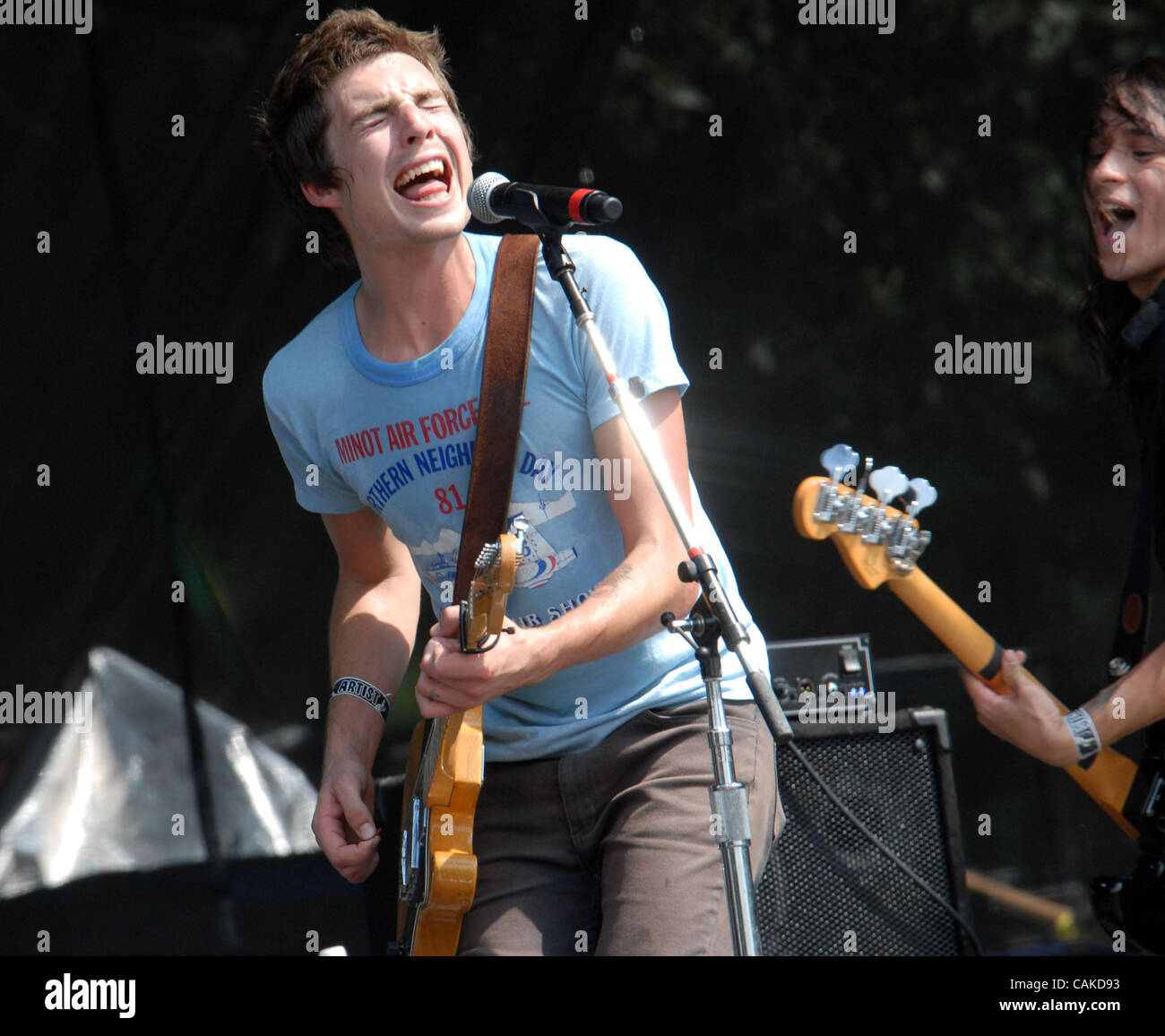 Sep. 15, 2007 Austin, TX; USA, (L-R) Singer / Guitarist DAN LAYUS and ...