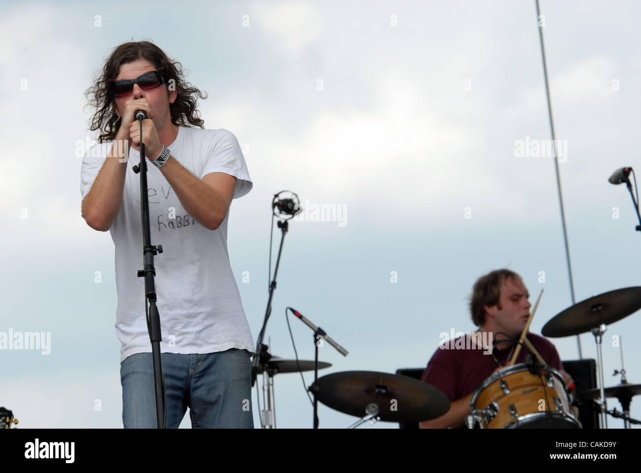 Sep. 15, 2007 Austin, TX; USA, Musician DAX RIGGS performs live as part ...