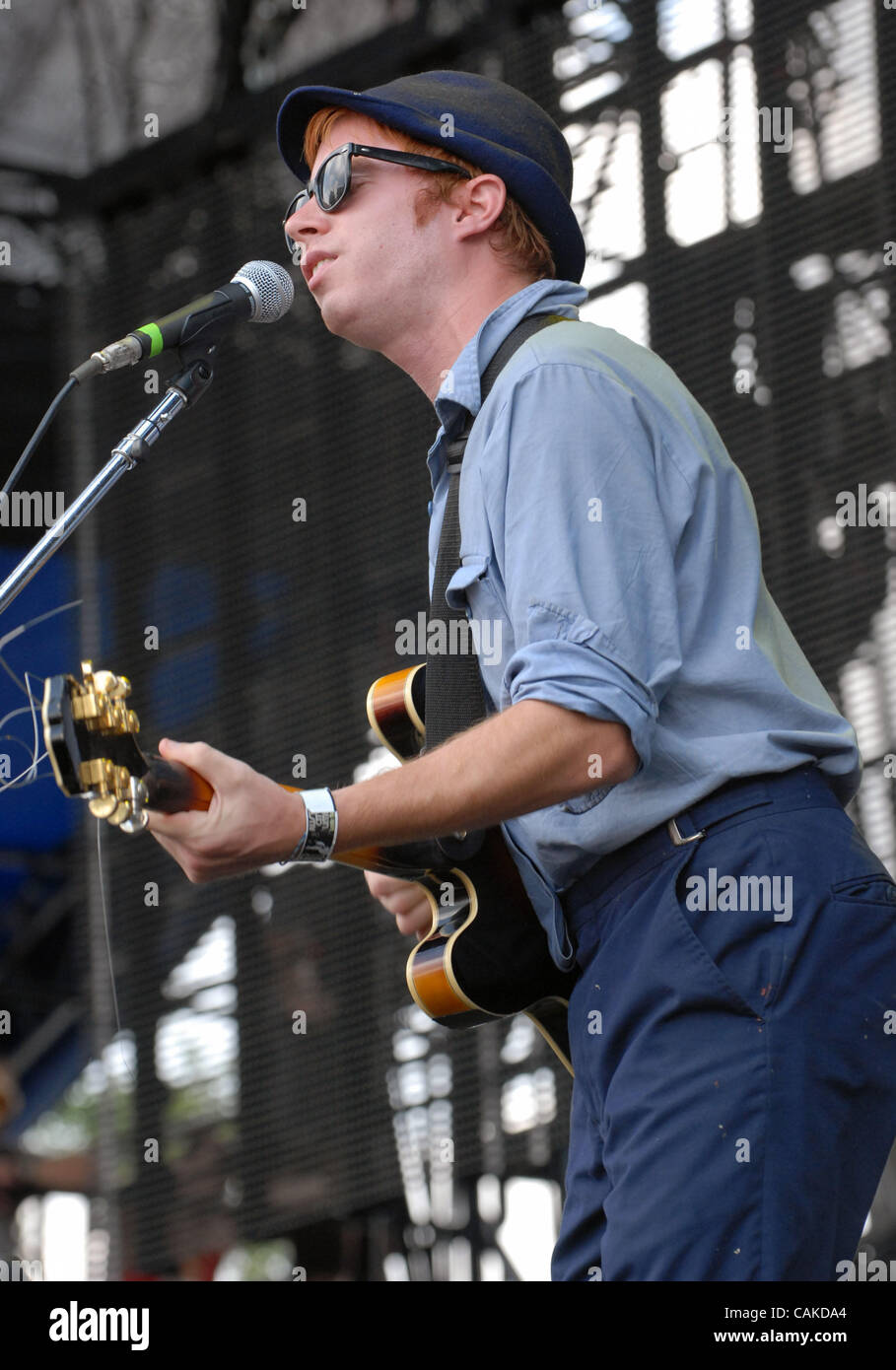 Sep. 15, 2007 Austin, TX; USA, Musicians DR. DOG performs live as part ...