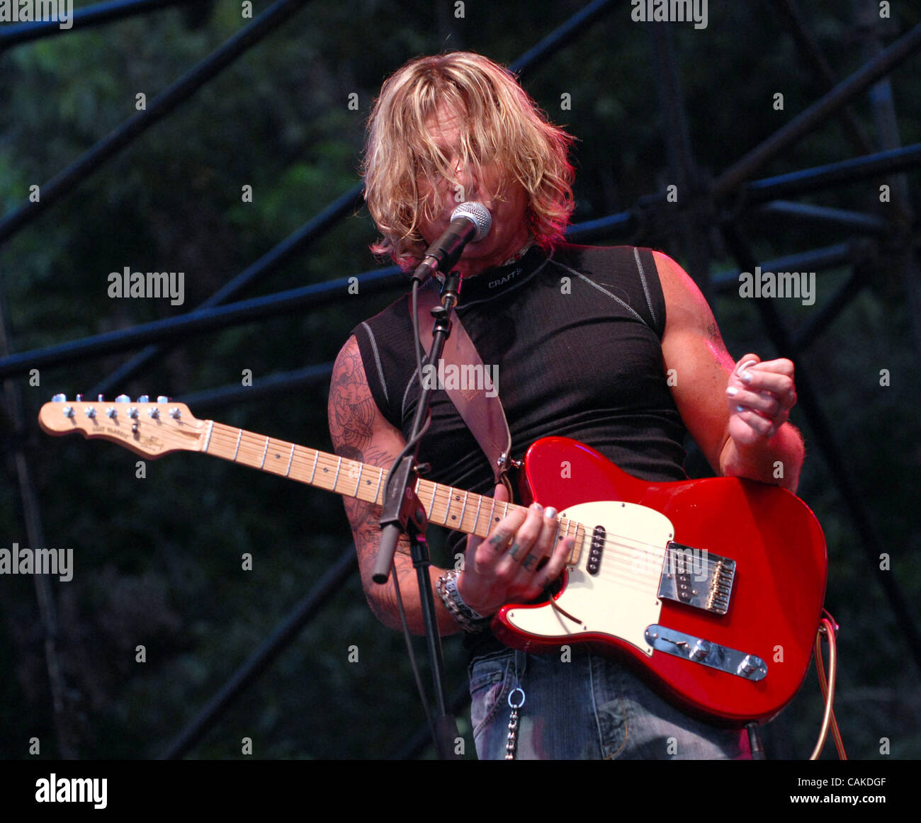 Sep. 15, 2007 Austin, TX; USA, Musician JEFFREY STEELE performs live as ...