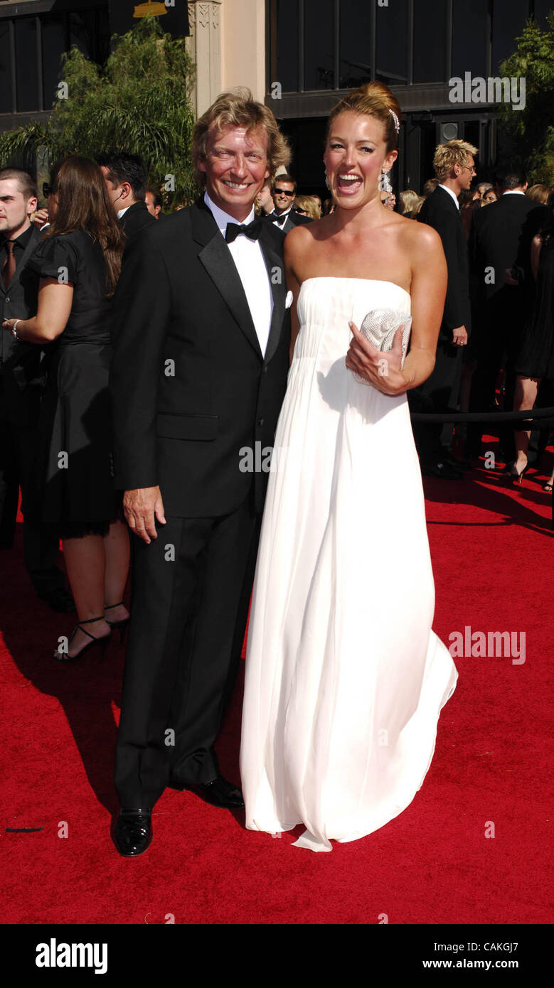 Sept. 17, 2007 - Hollywood, California, U.S. - Nigel Lithgoe and Cat ...