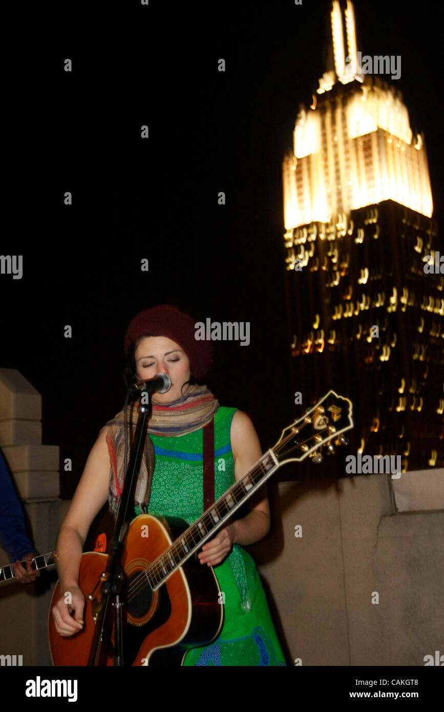 Carina Round performing in Manhatten September 17th, 2007 Stock Photo ...