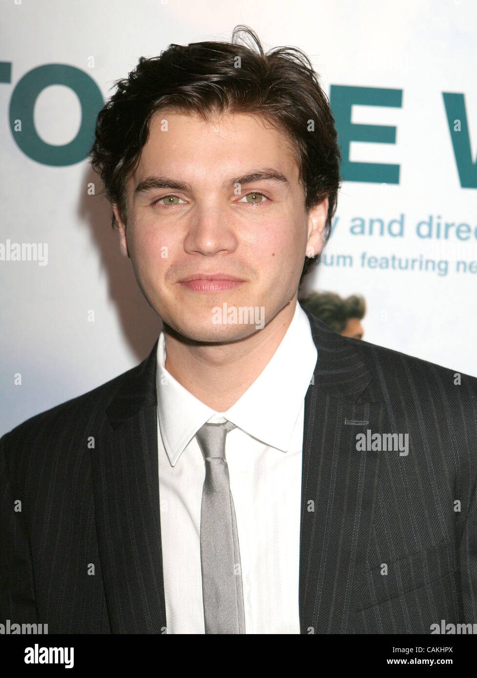 Sep 18, 2007; Hollywood, California, USA; Actor EMILE HIRSCH at the ...