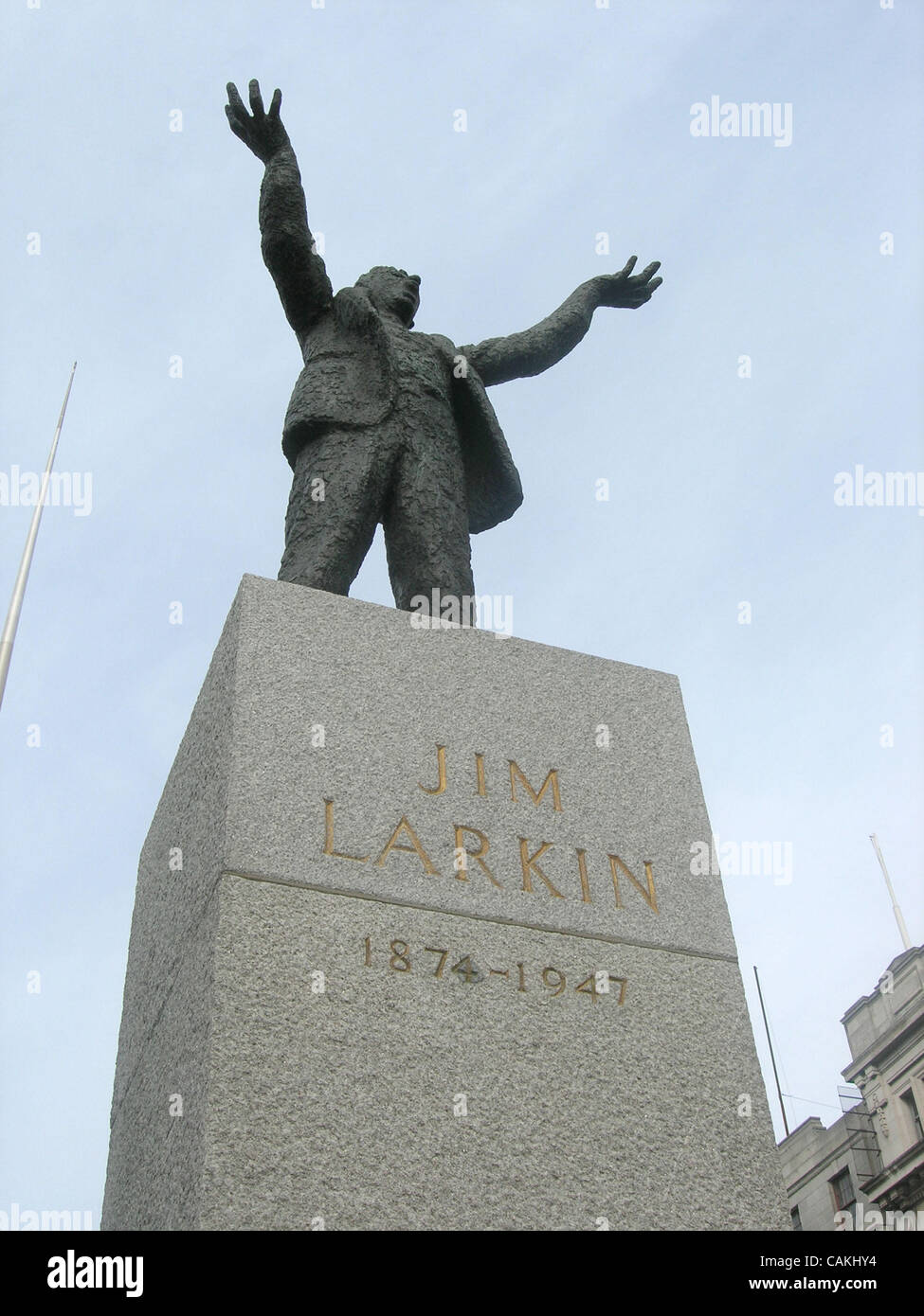 Sep 18, 2007 - Dublin, Ireland - The statue of James Larkin (1874 ...