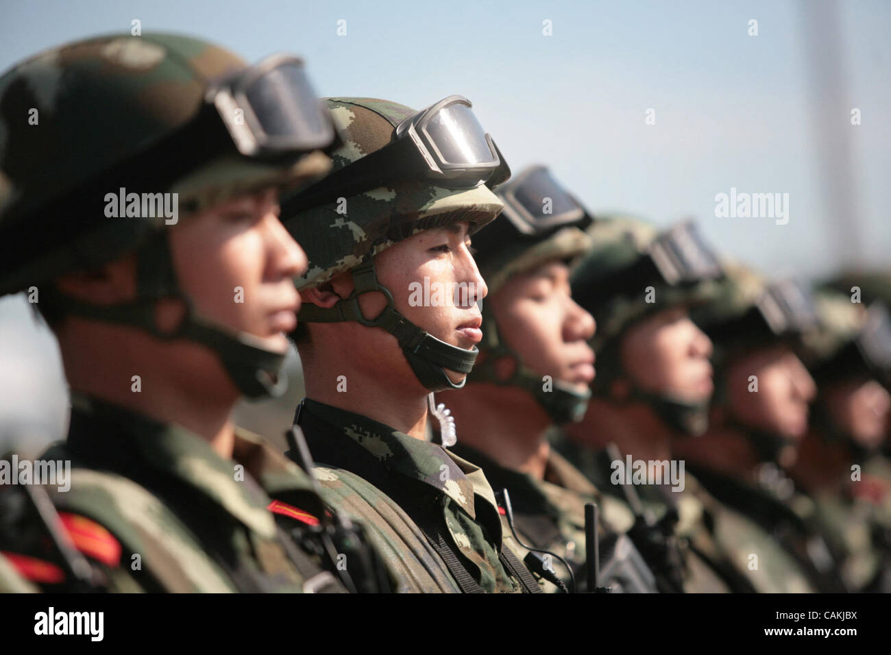 Russian-Chinese joint counter-terroristic military exercises ...