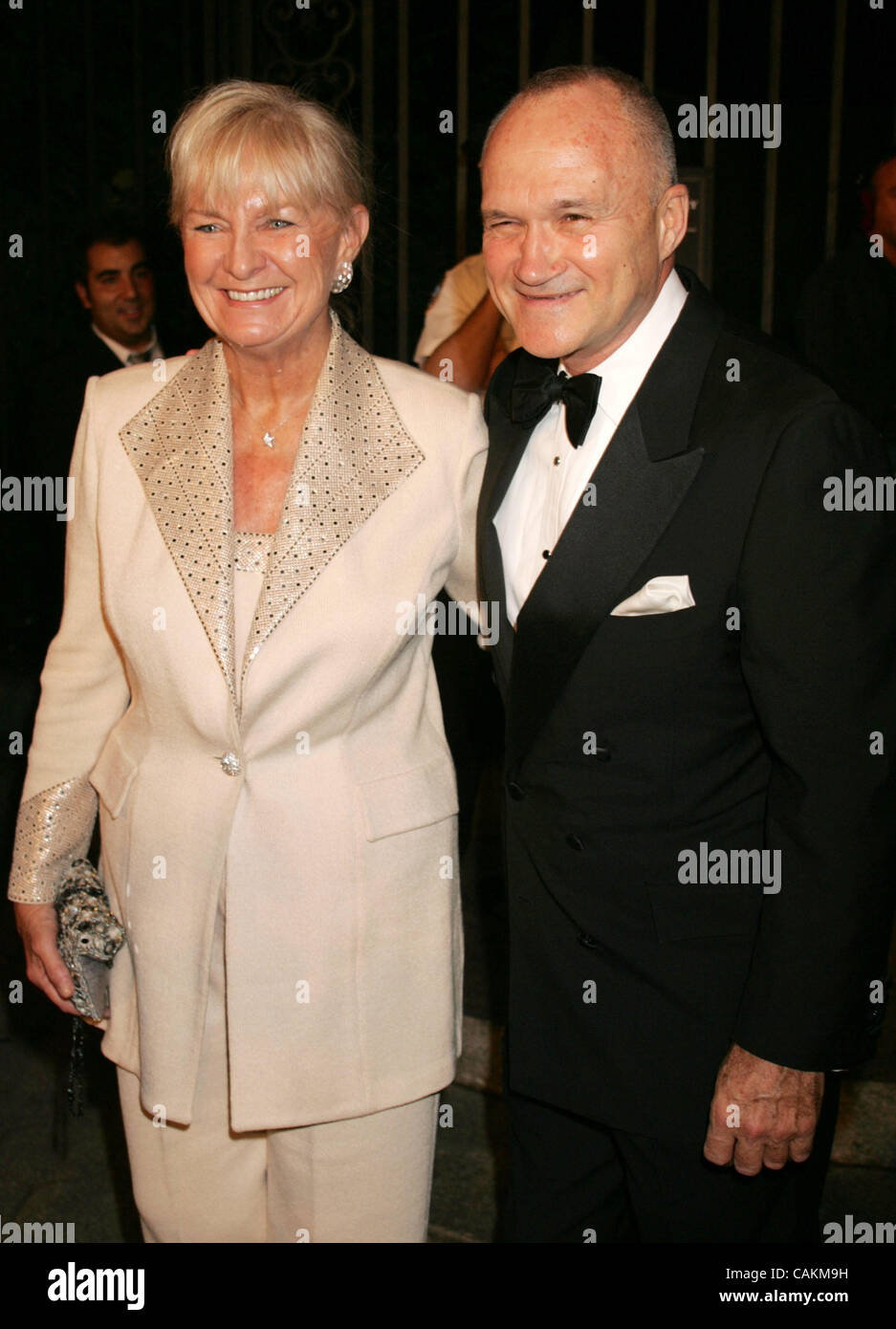 Sep 08, 2007 - New York, NY, USA -Police Comissioner RAY KELLY and wife ...